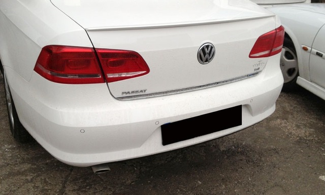 Vw Passat B7 Kasa Fiberglass Spoiler 2011 - 2014 Boyazsız