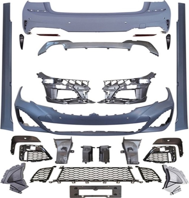 Autogp Bmw G20 Mtech Body Kit Tampon Seti 3.40 Model 2019+ Cmbmg20mt-bk